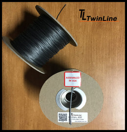 Braided Vectran® 400 - Spools (BLACK)