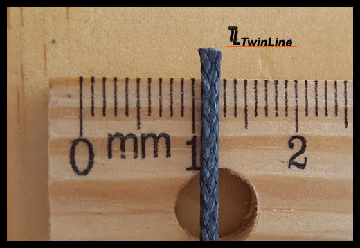 Braided Vectran® 400 - (1LB Lot) (BLACK)